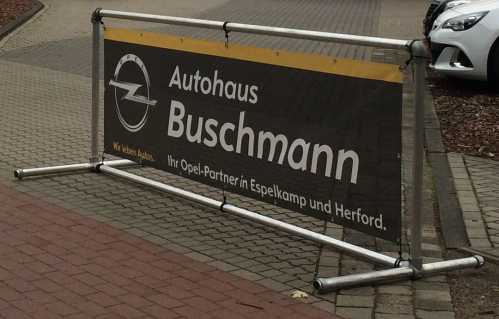 Bannerrahmen Freistehend für Spannbanner Druck